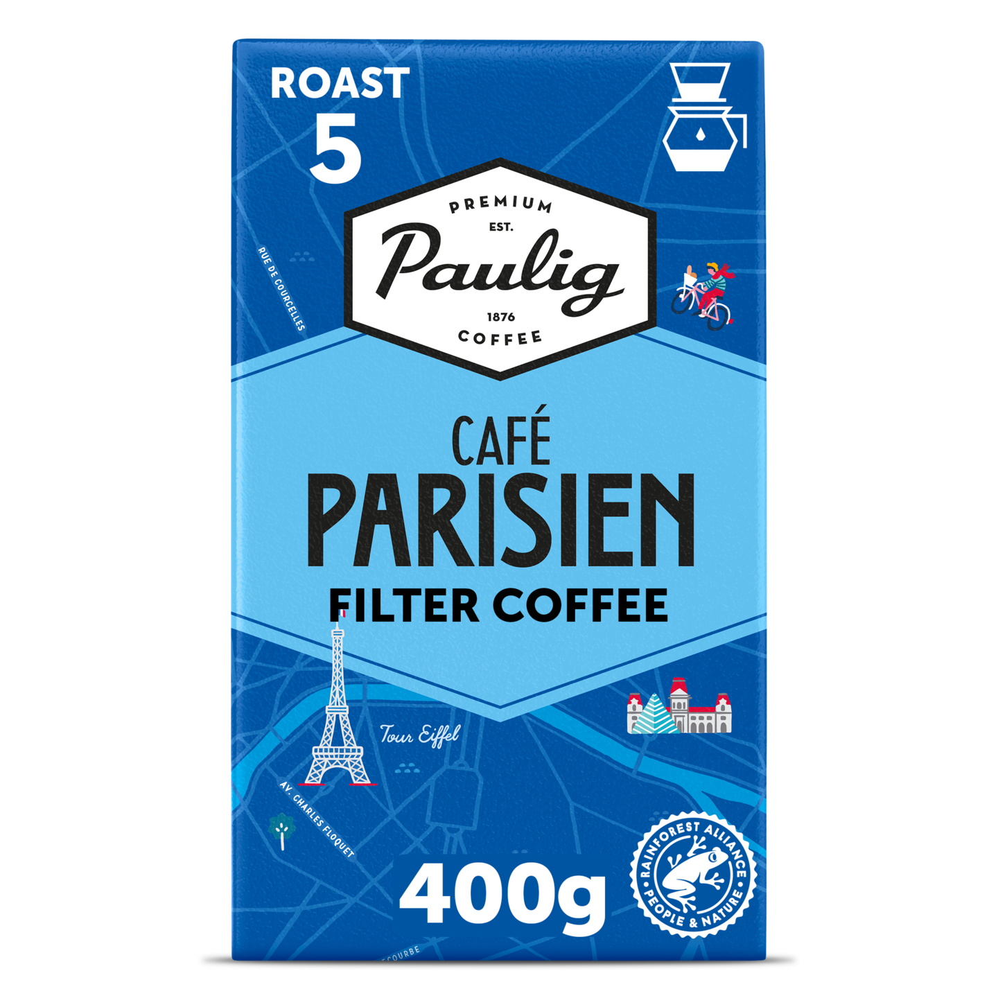 Paulig Cafe Parisien 400g suodatinjauhettu kahvi RFA | K-Ruoka Verkkokauppa