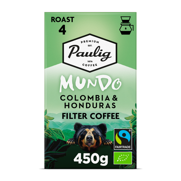 Paulig Mundo Kolumbia & Honduras Luomu kahvi sj 450g | K-Ruoka Verkkokauppa