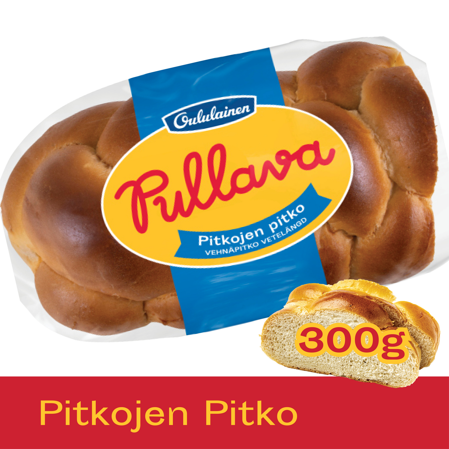 Oululainen Pullava Pitkojen Pitko vehnäpitko 300g | K-Ruoka Verkkokauppa