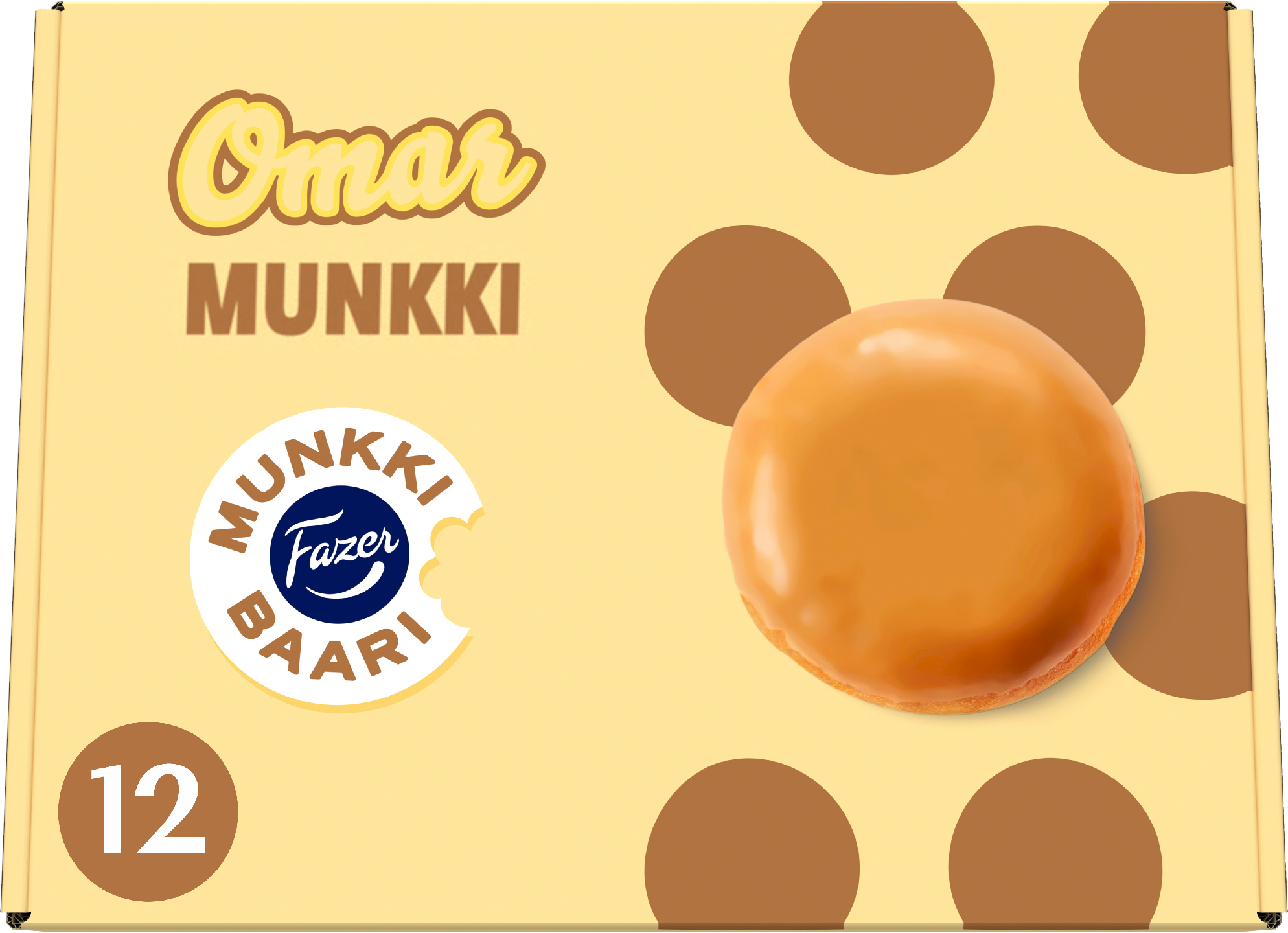 Fazer Omar munkki 12 x 100g | K-Ruoka Verkkokauppa
