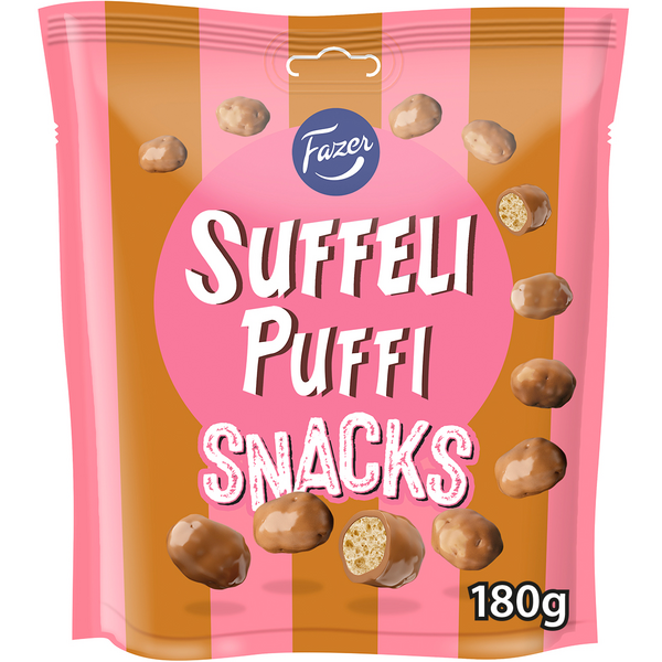 Suffeli Puffi Snacks 180g | K-Ruoka Verkkokauppa
