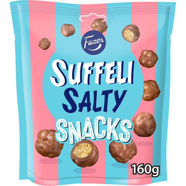 Suffeli Salty Snacks 160g | K-Ruoka Verkkokauppa