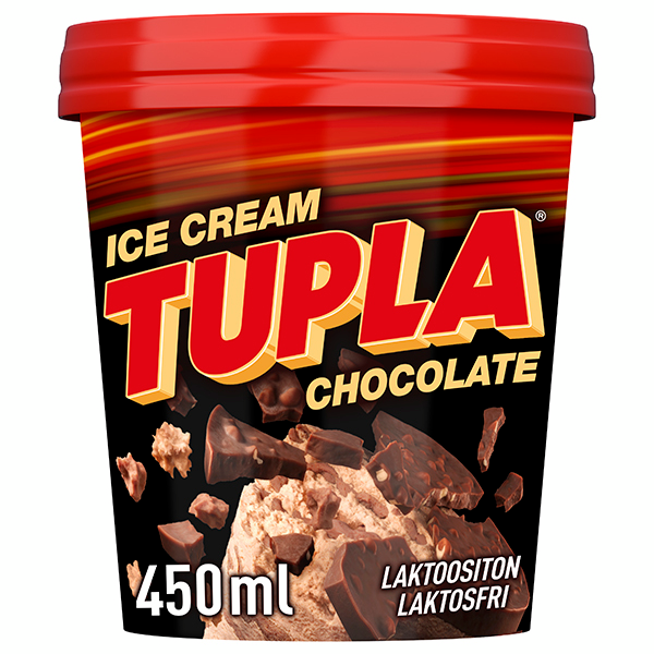 Tupla Laktoositon Chocolate jäätelö 450ml/305g | K-Ruoka Verkkokauppa