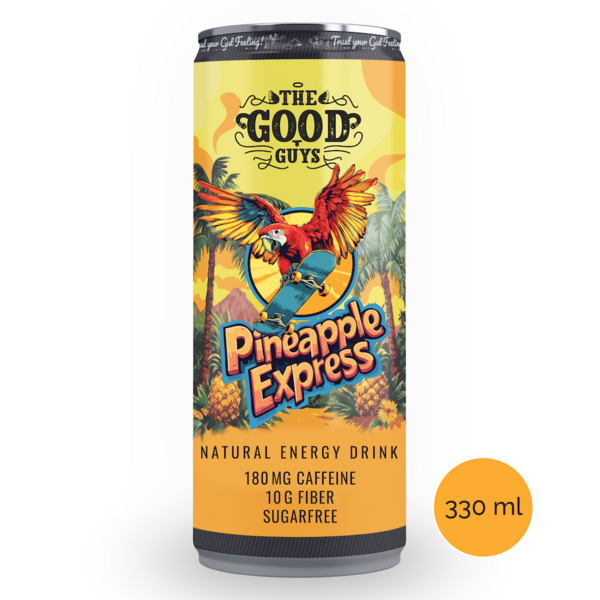The Good Guys Pineapple Express Natural Energy Drink 0,33l | K-Ruoka ...