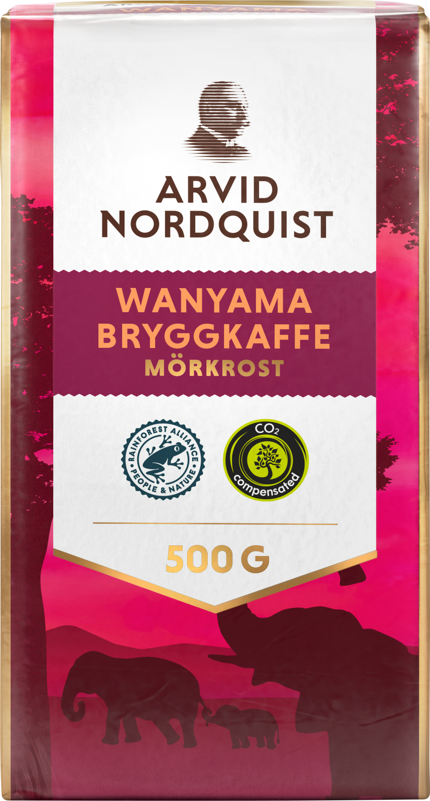 Arvid Nordquist kahvi 500g Wanyama RFA | K-Ruoka Verkkokauppa