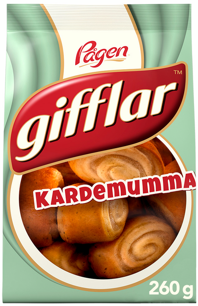 Pågen Gifflar Kardemumma 260g pienet vehnäpullat kardemummalla | K ...