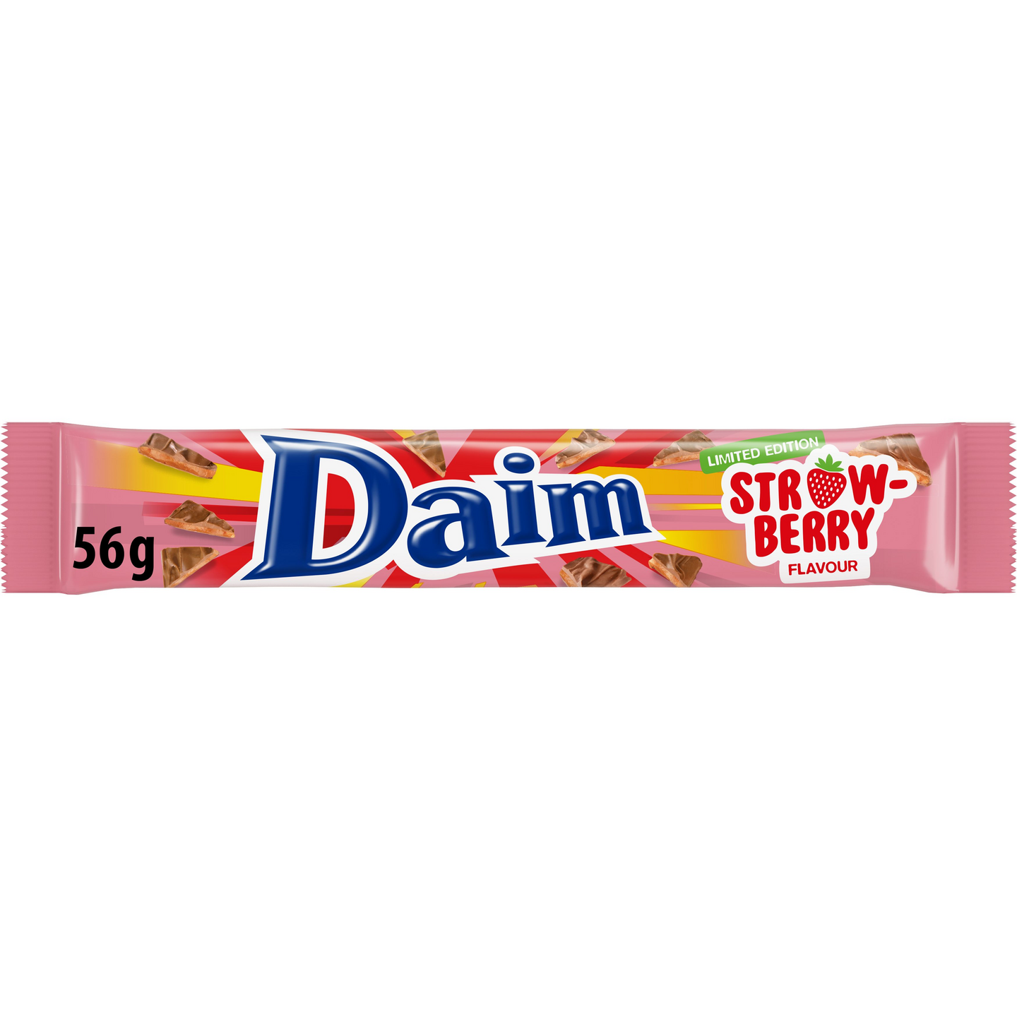 Daim Double Strawberry suklaapatukka 56g | K-Ruoka Verkkokauppa