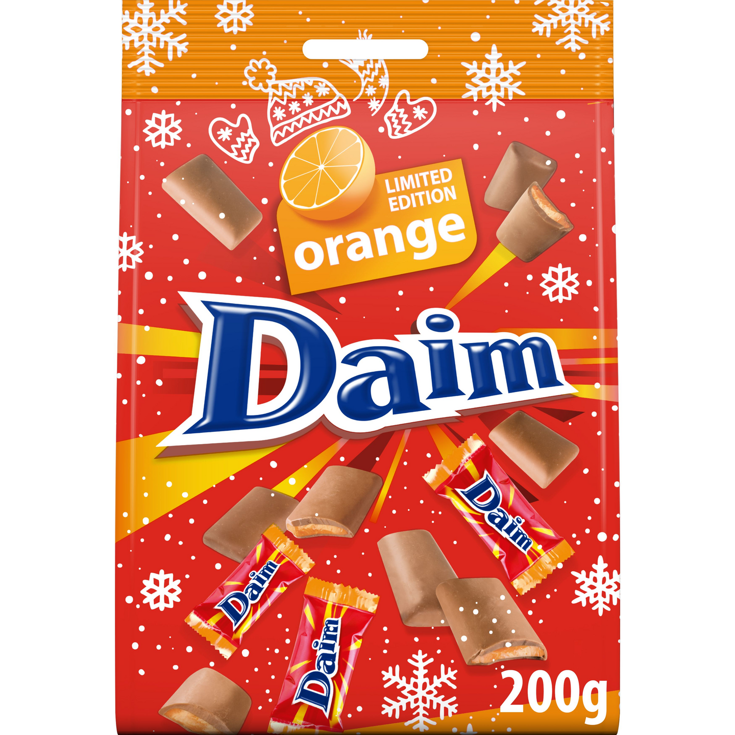 Daim Mini Orange makeispussi 200g | K-Ruoka Verkkokauppa
