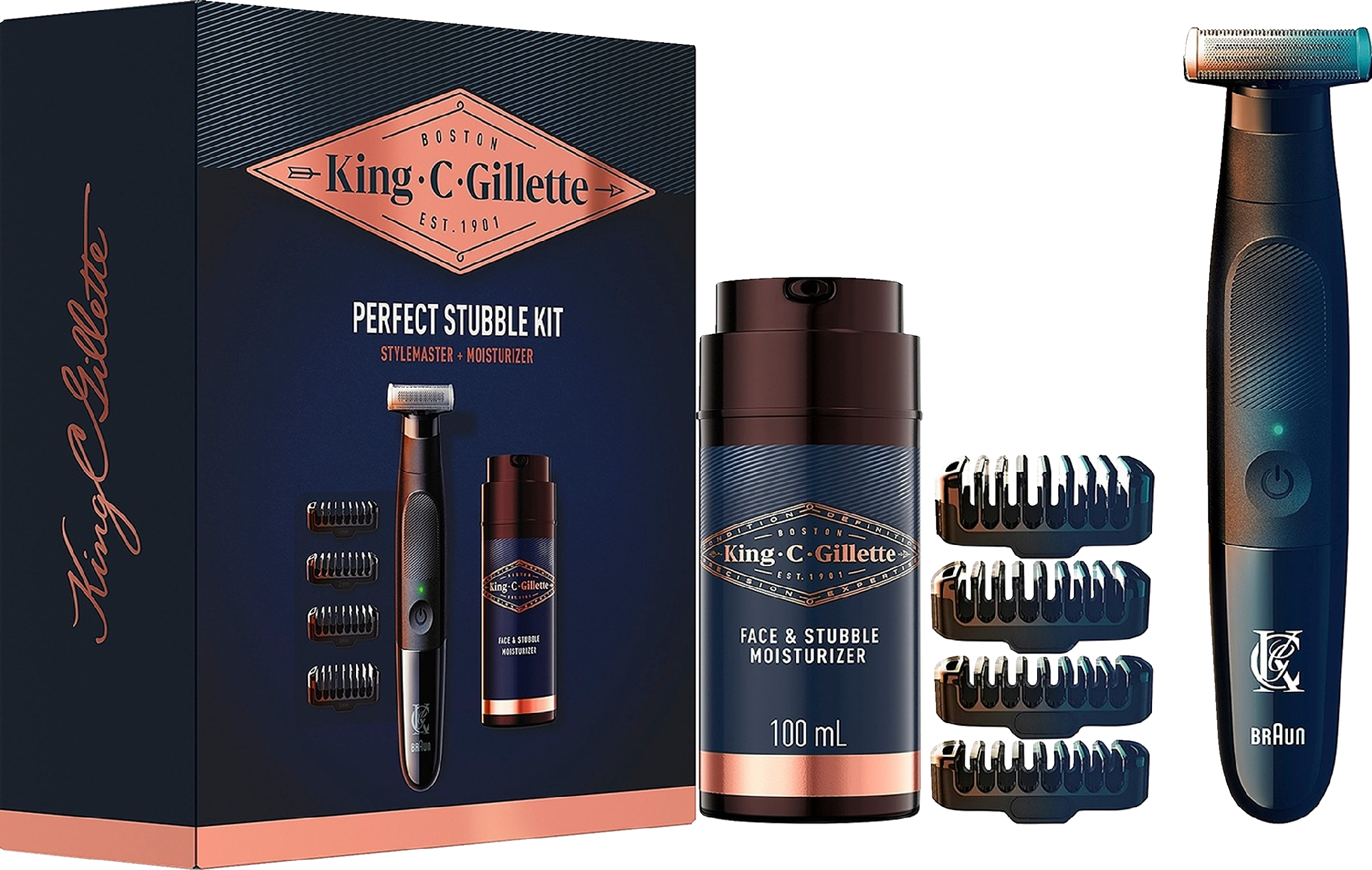 King C. Gillette Stylemaster + kosteusvoide 100 ml | K-Ruoka Verkkokauppa