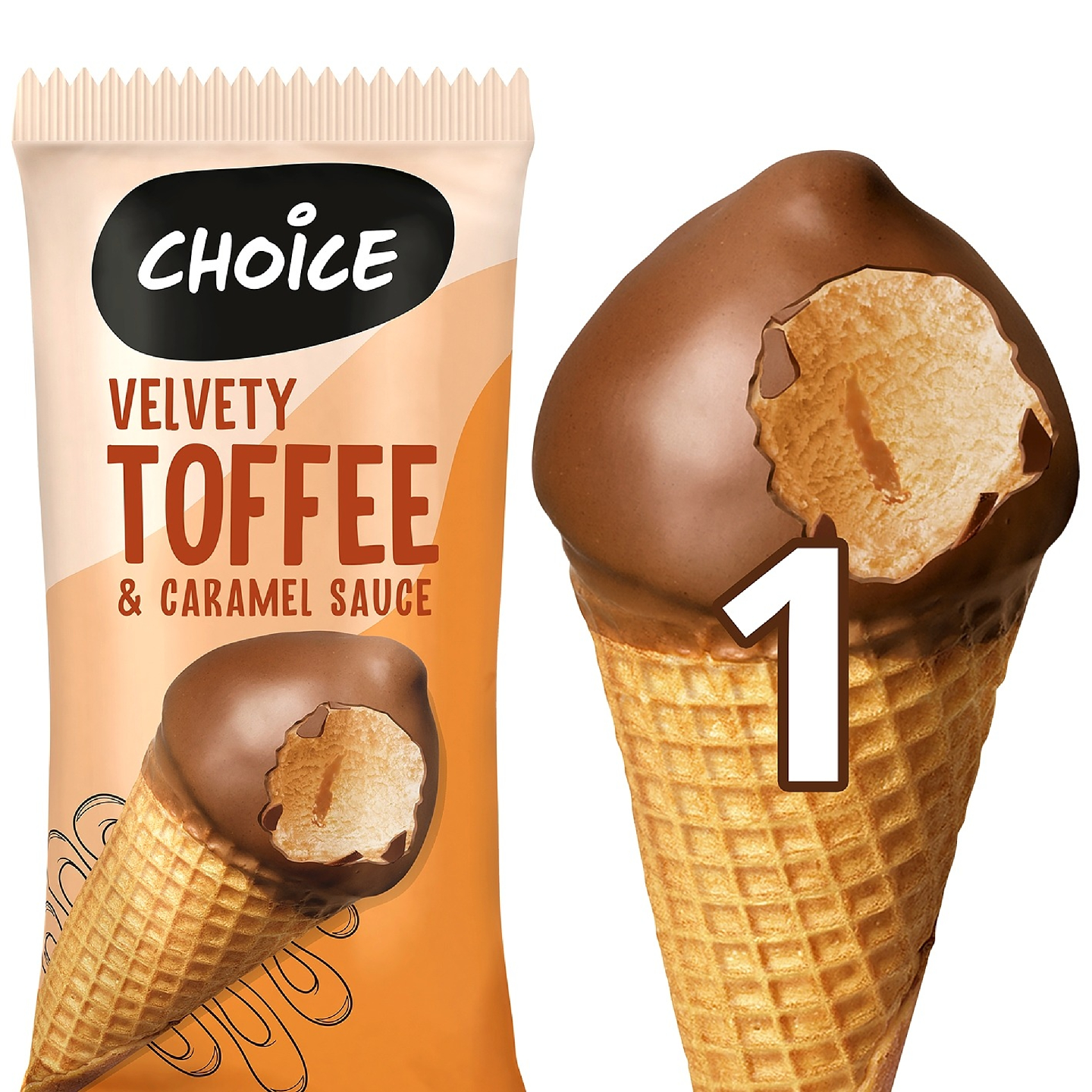 Choice tuutti 90g toffee maidoton | K-Ruoka Verkkokauppa