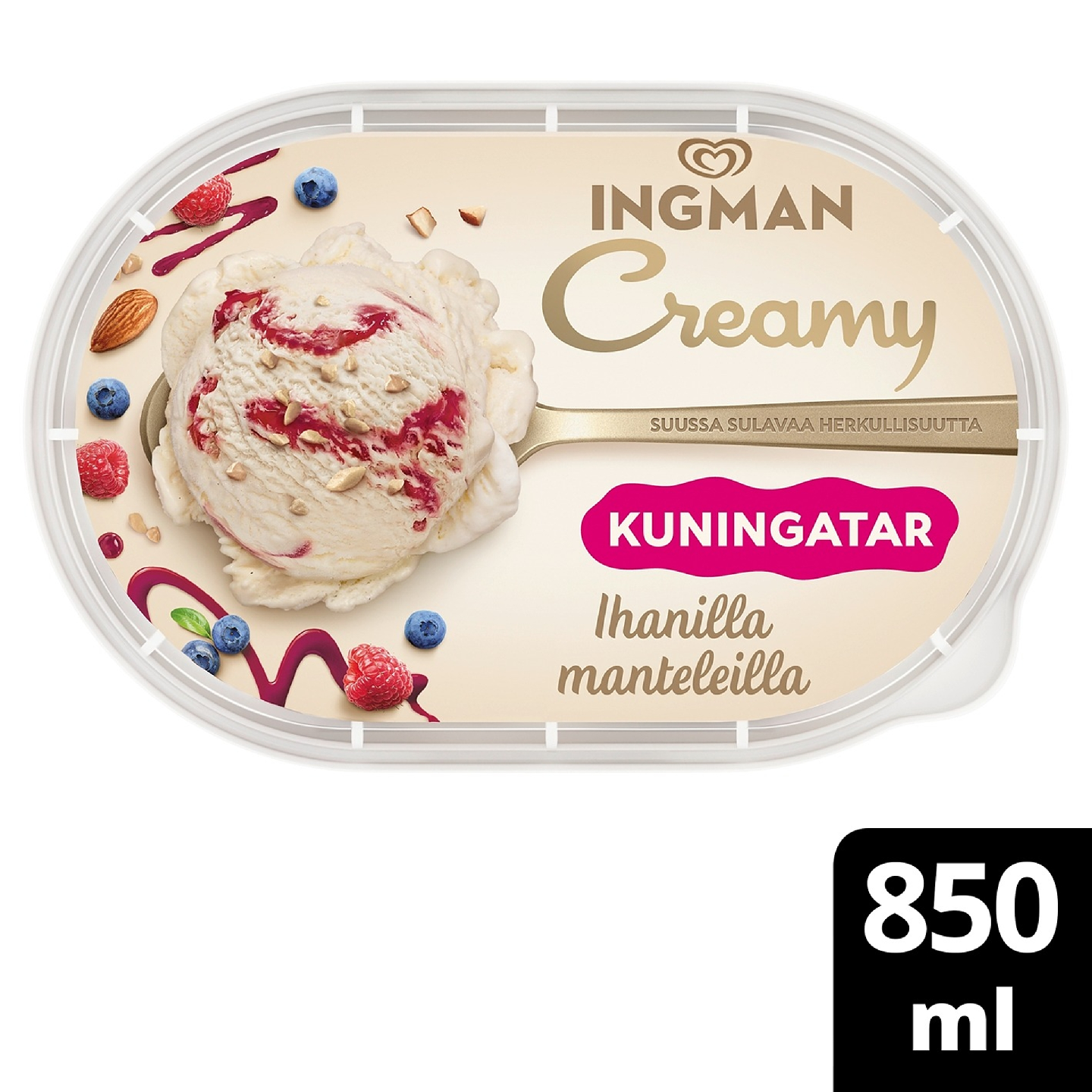 Ingman Creamy 850ml Kuningatar laktoositon | K-Ruoka Verkkokauppa