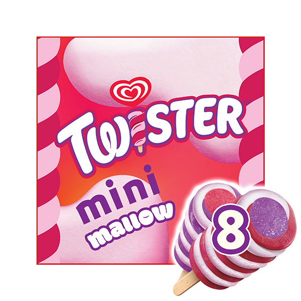 Twister Mini Mallow Jäätelö Monipakkaus 400ml/348g 8 kpl | K-Ruoka ...