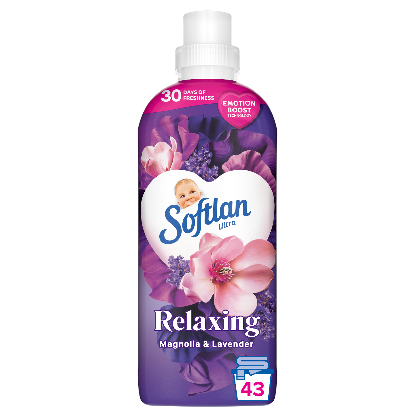 Softlan huuhteluaine 650ml Magnolia& Lavender | K-Ruoka Verkkokauppa