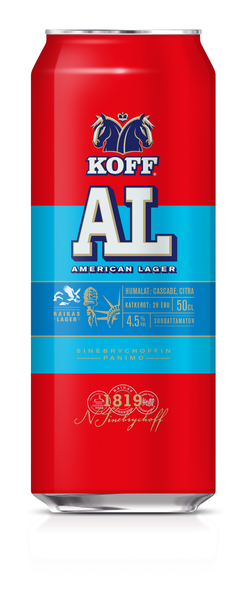 Koff American Lager 4,5% 0,5l | K-Ruoka Verkkokauppa