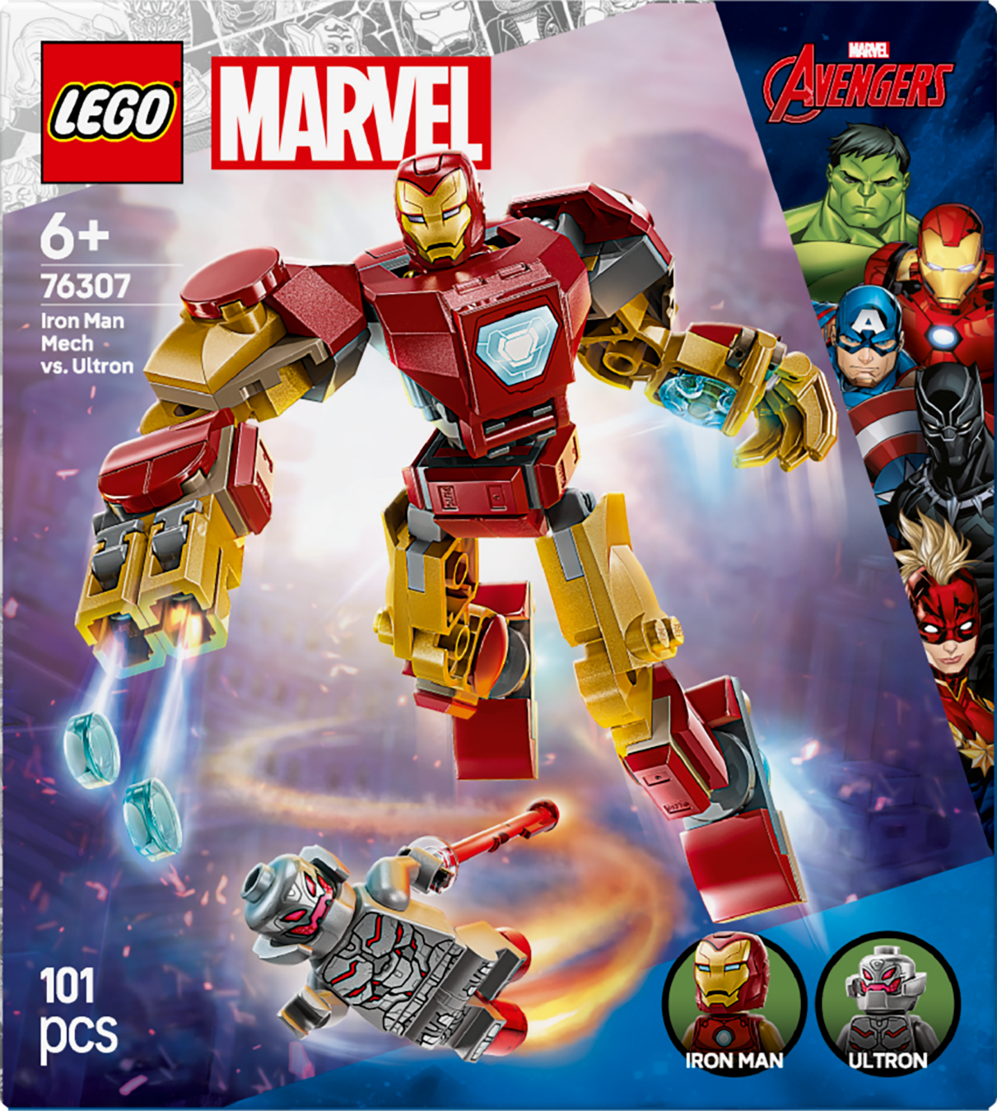 LEGO SH 76307 Iron Man rob vs Ultron | K-Ruoka Verkkokauppa