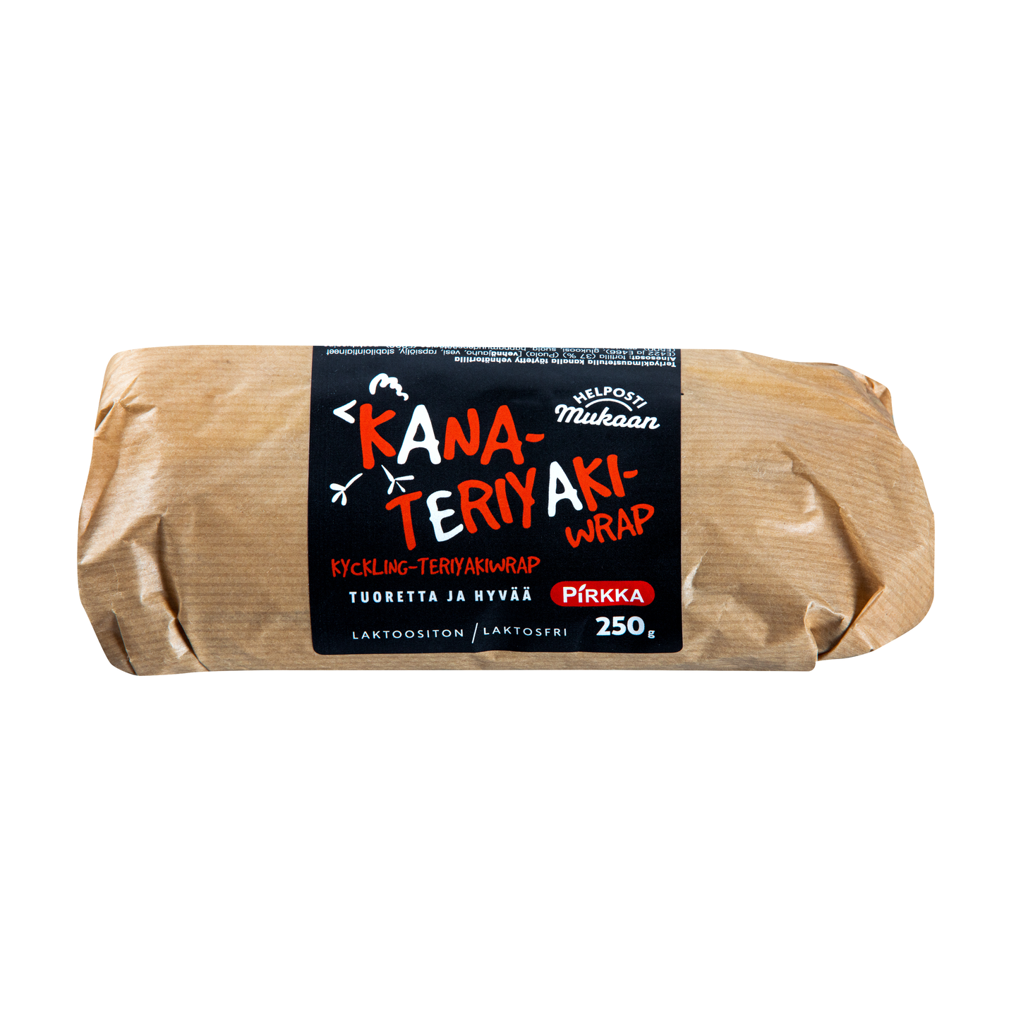 Pirkka Parhaat kana-teriyaki wrap 250g | K-Ruoka Verkkokauppa