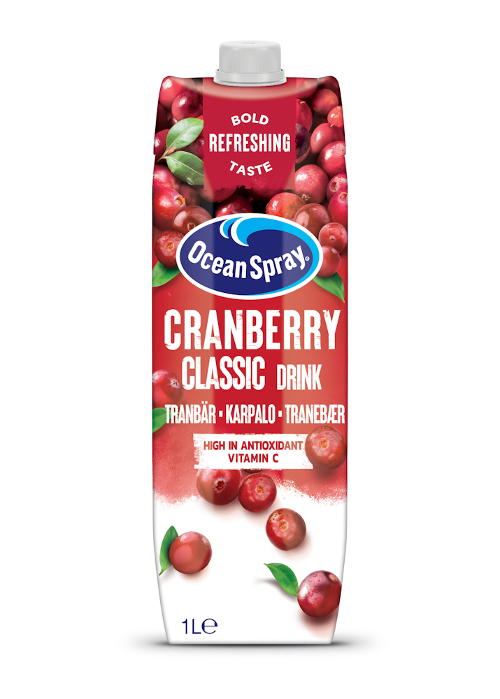 Ocean spray 1l karpalo classic - HoReCa-tukku Kespro