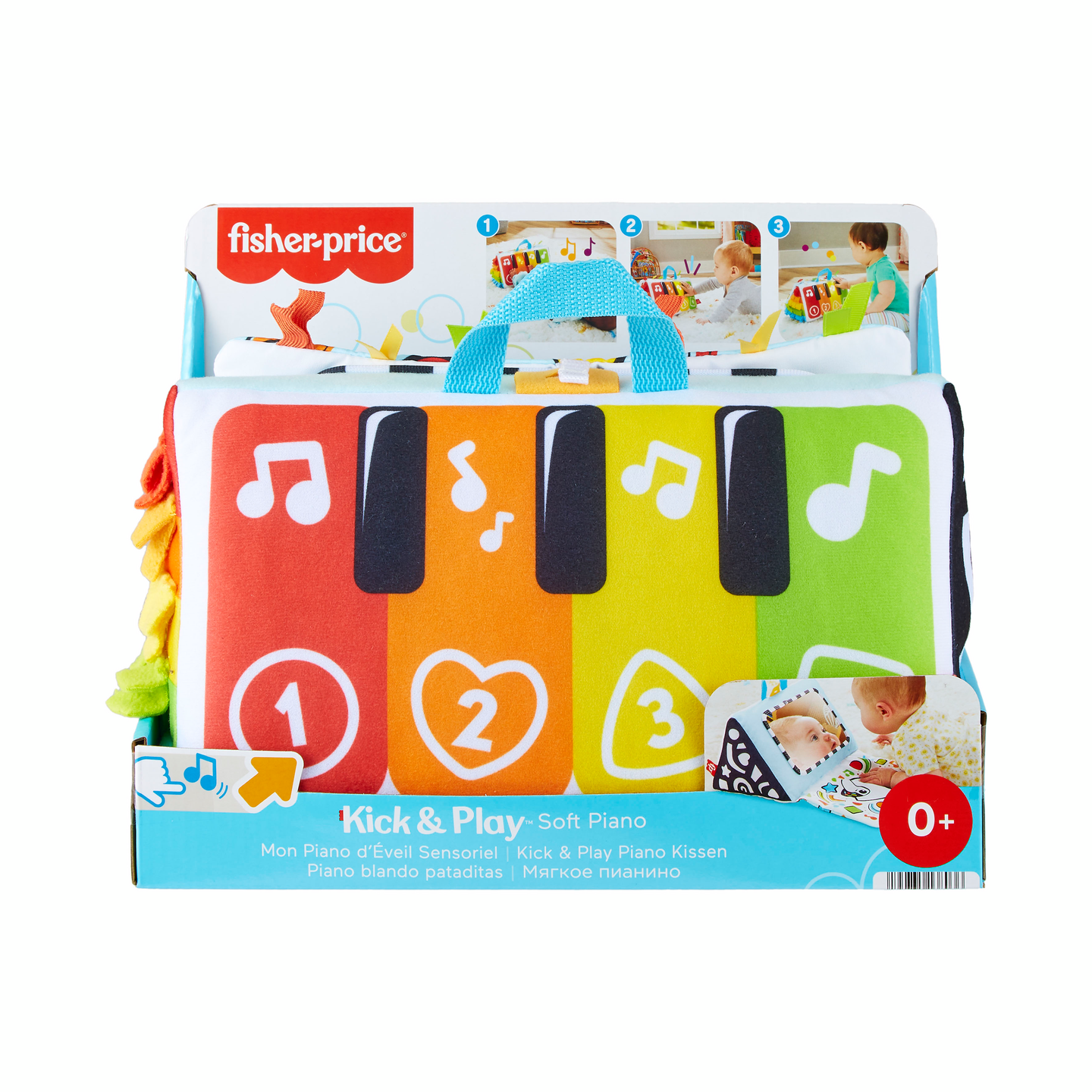 Fisher-Price Kick & Play Soft Piano vauvan aktiviteettilelu | K-Ruoka ...