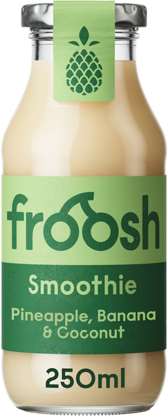 Froosh smoothie 250ml ananas-banaani-kookos | K-Ruoka Verkkokauppa