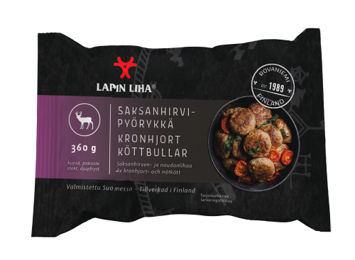 Lapin Liha Saksanhirvipyörykkä 360 g kypsä pakaste | K-Ruoka Verkkokauppa