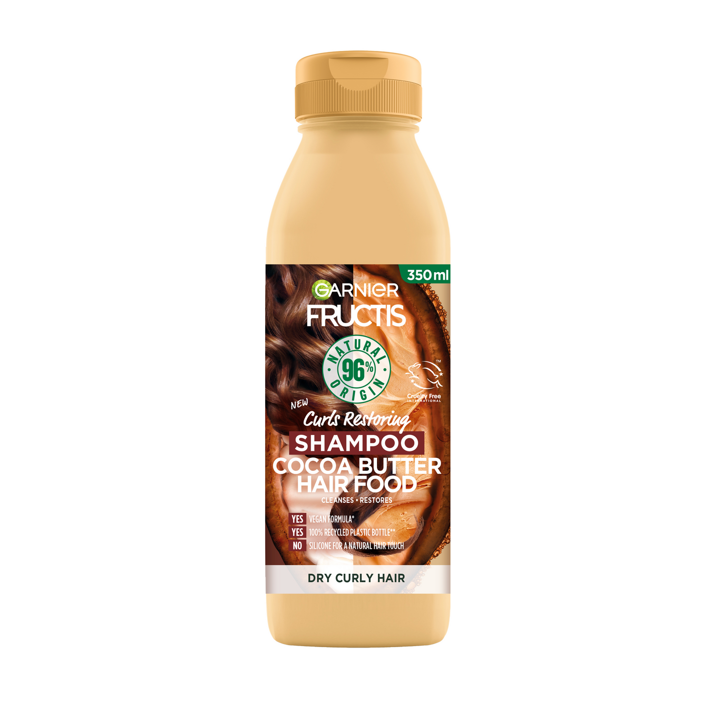 Garnier Fructis Hair Food Cocoa Butter shampoo kiharille 350ml — HoReCa ... Garnier Fructis Hair Food Cocoa Butter shampoo kiharille 350ml — HoReCa ...