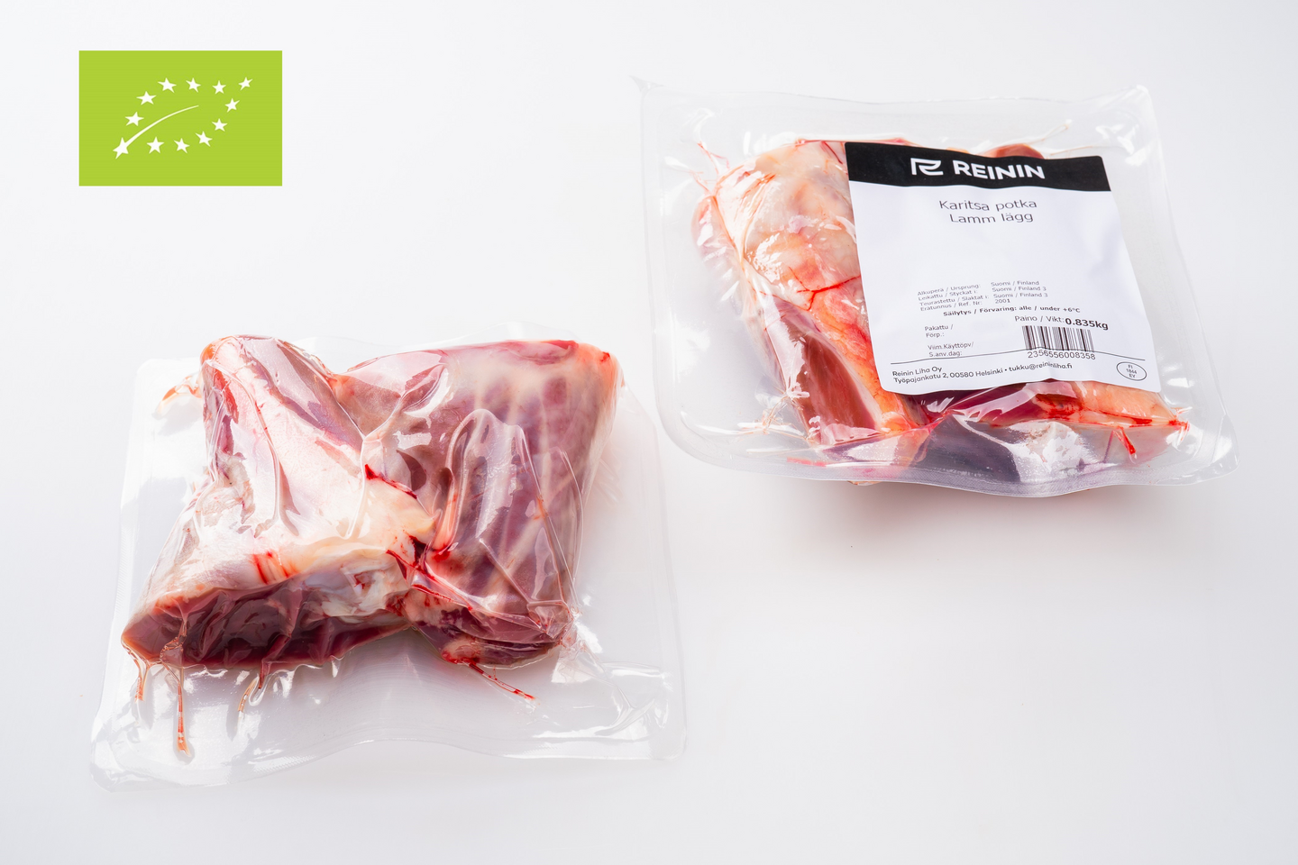 Reinin Liha 720-880g Luomu karitsan potka tuore | K-Ruoka Verkkokauppa