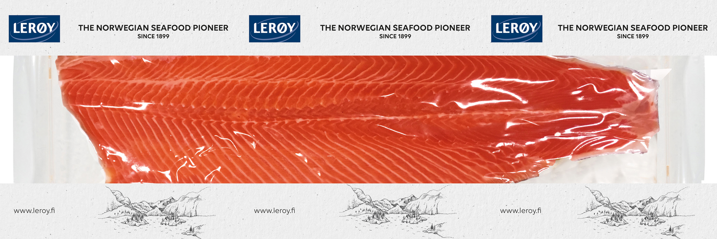 Lerøy lohifilee C-leikattu ruodoton nahaton n1,3kg vakuumipakattu | K ...