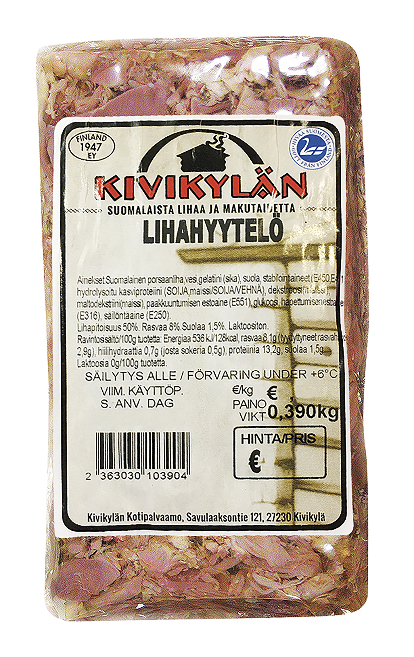 Kivikylä maalaislihahyytelö n. 400g | K-Ruoka Verkkokauppa