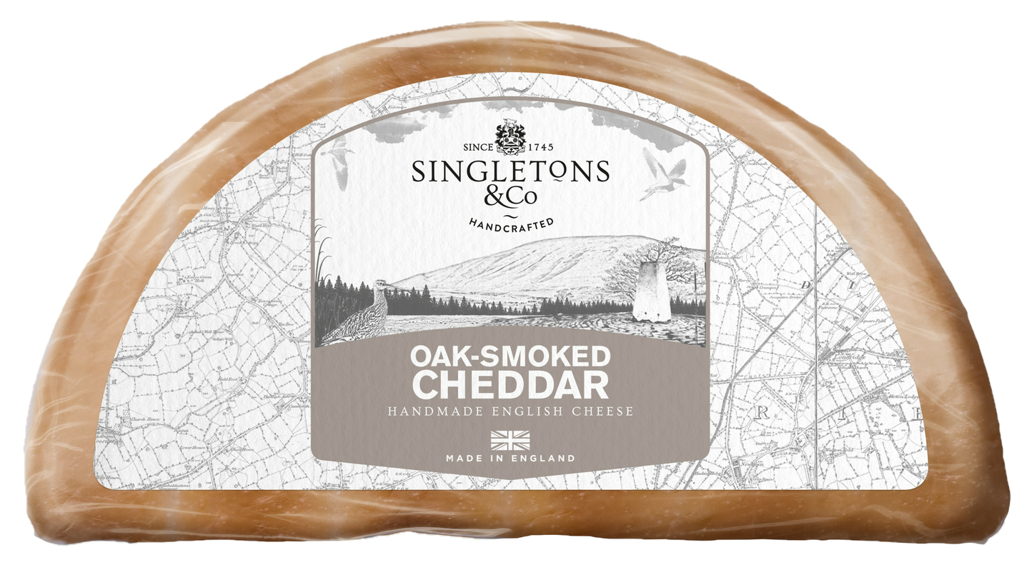 Singleton's Oak Smoked Cheddar 1,1 kg | K-Ruoka Verkkokauppa