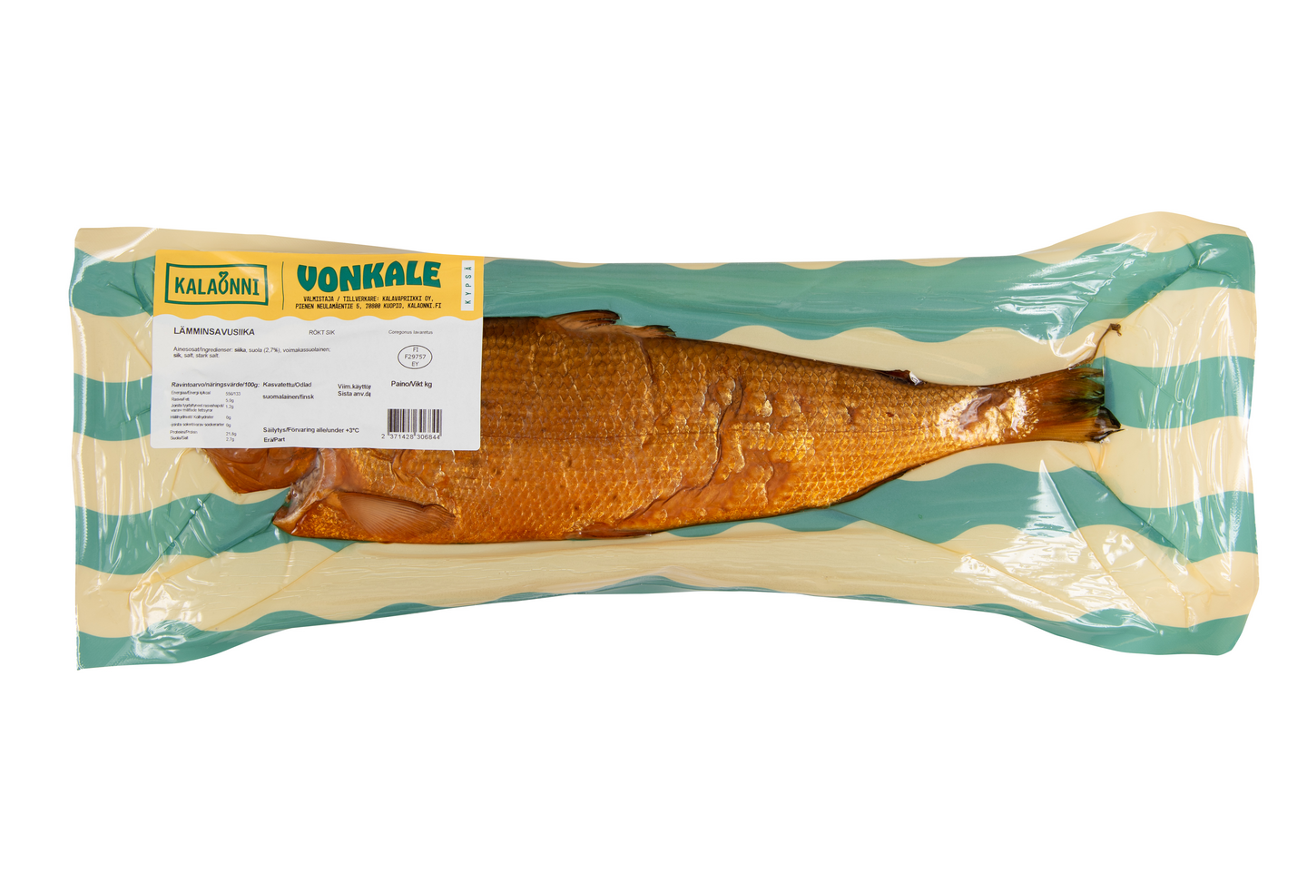 Kalaonni savusiika kokonainen n800g vakuumipakattu | K-Ruoka Verkkokauppa