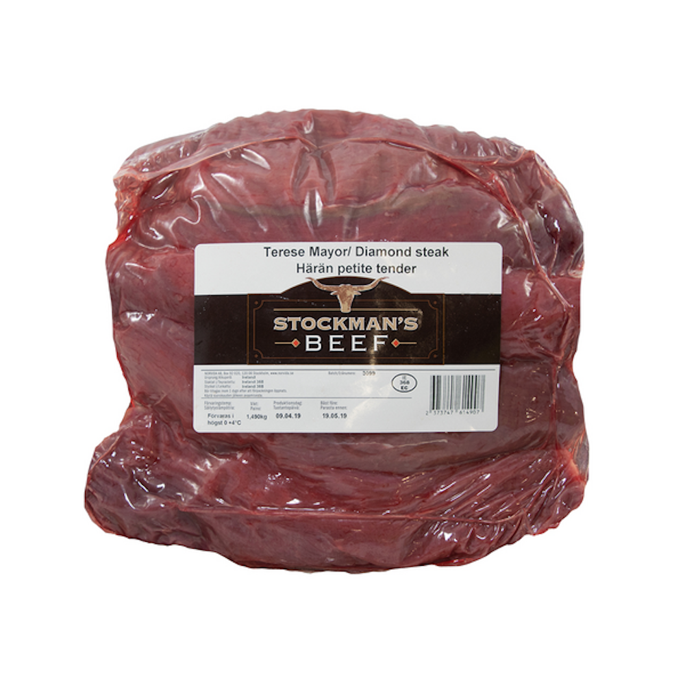 Stockmans naudan petite tender n.1kg tuore — HoReCa-tukku Kespro