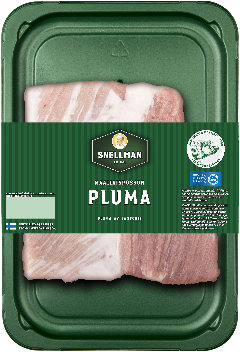 Snellman Maatiaispossun pluma n. 300 g | K-Ruoka Verkkokauppa