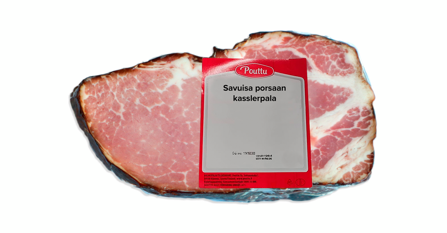 Pouttu Tasty Savuisa porsaan kassler n. 400g | K-Ruoka Verkkokauppa