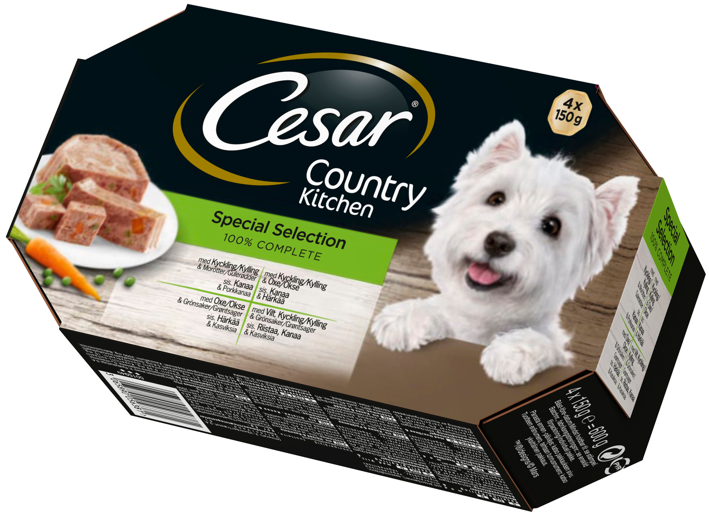 Cesar Country 4x150g Special mureke | K-Ruoka Verkkokauppa