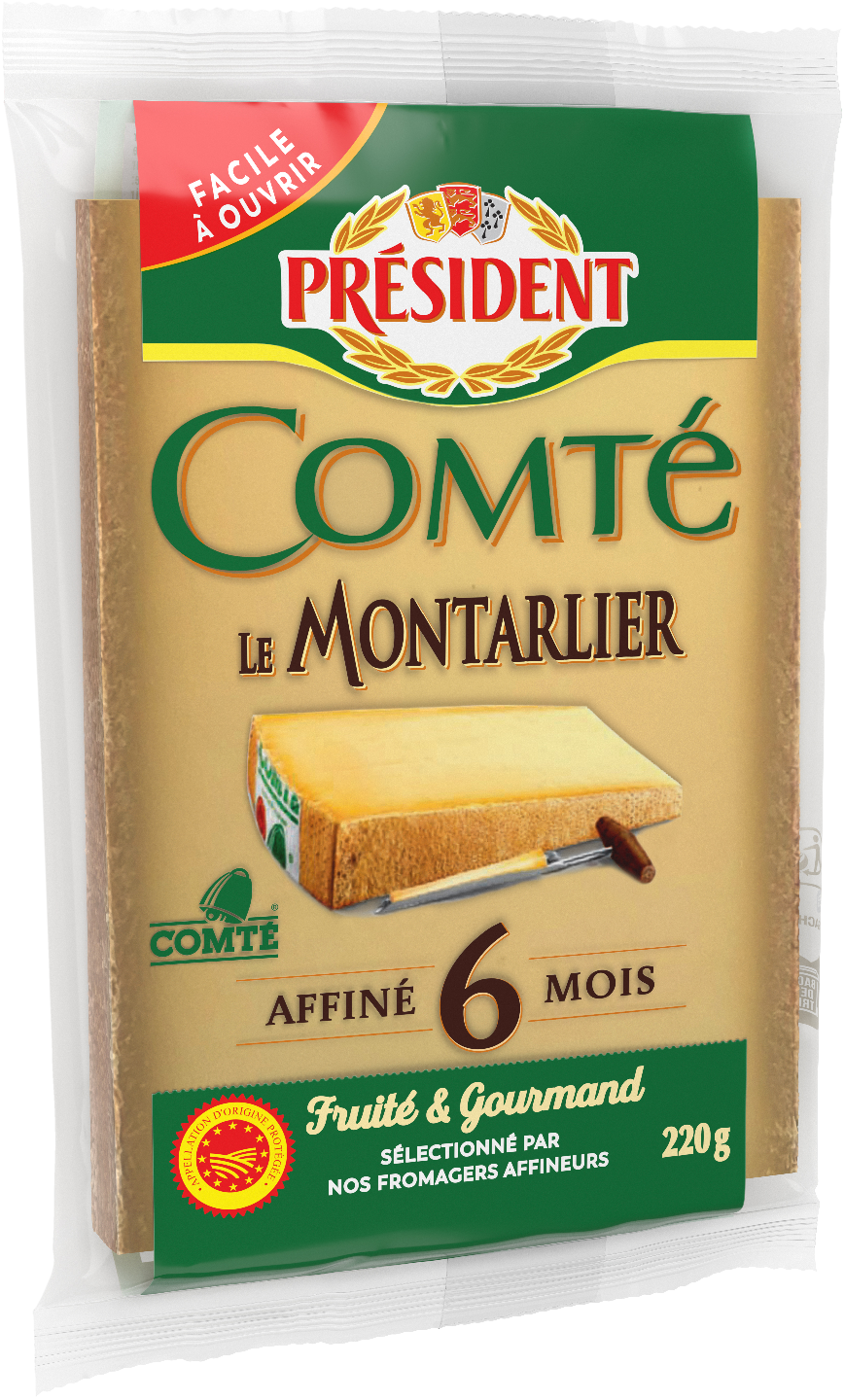 President Comte juusto 220 g | K-Ruoka Verkkokauppa