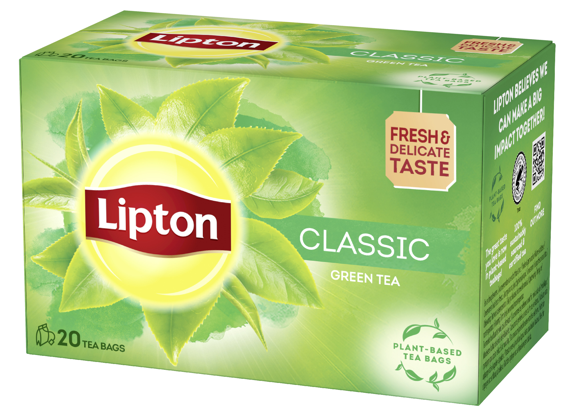 Lipton Vihreä tee 20 ps – K-Ruoka