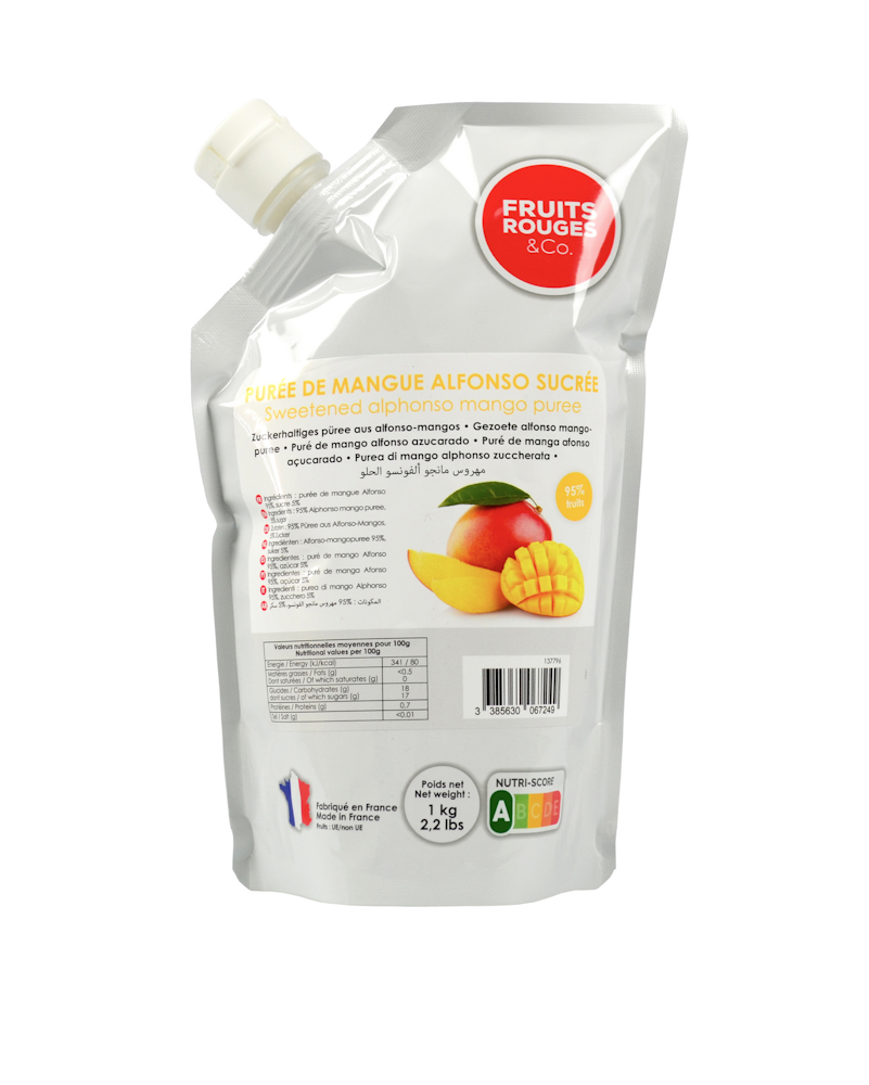 Fruits Rouges & Co. Chato de Ica mangopyree 95% 1kg — HoReCa-tukku Kespro