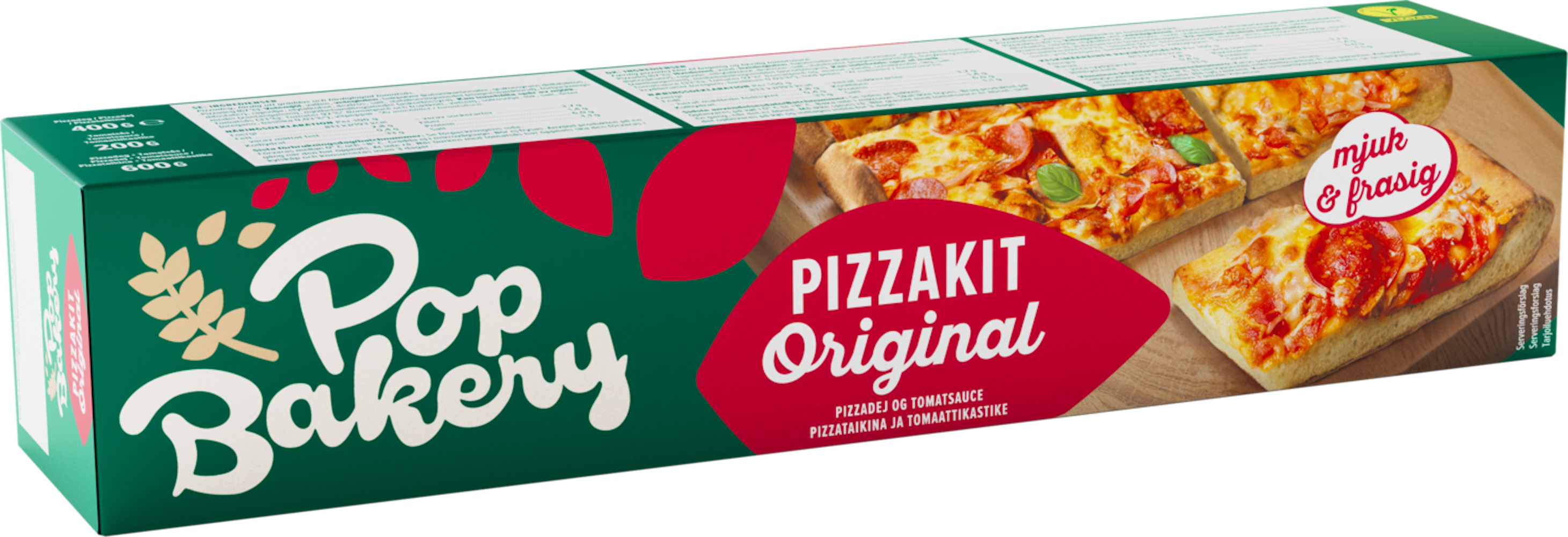 PopBakery pizza kit 600g — HoReCa-tukku Kespro