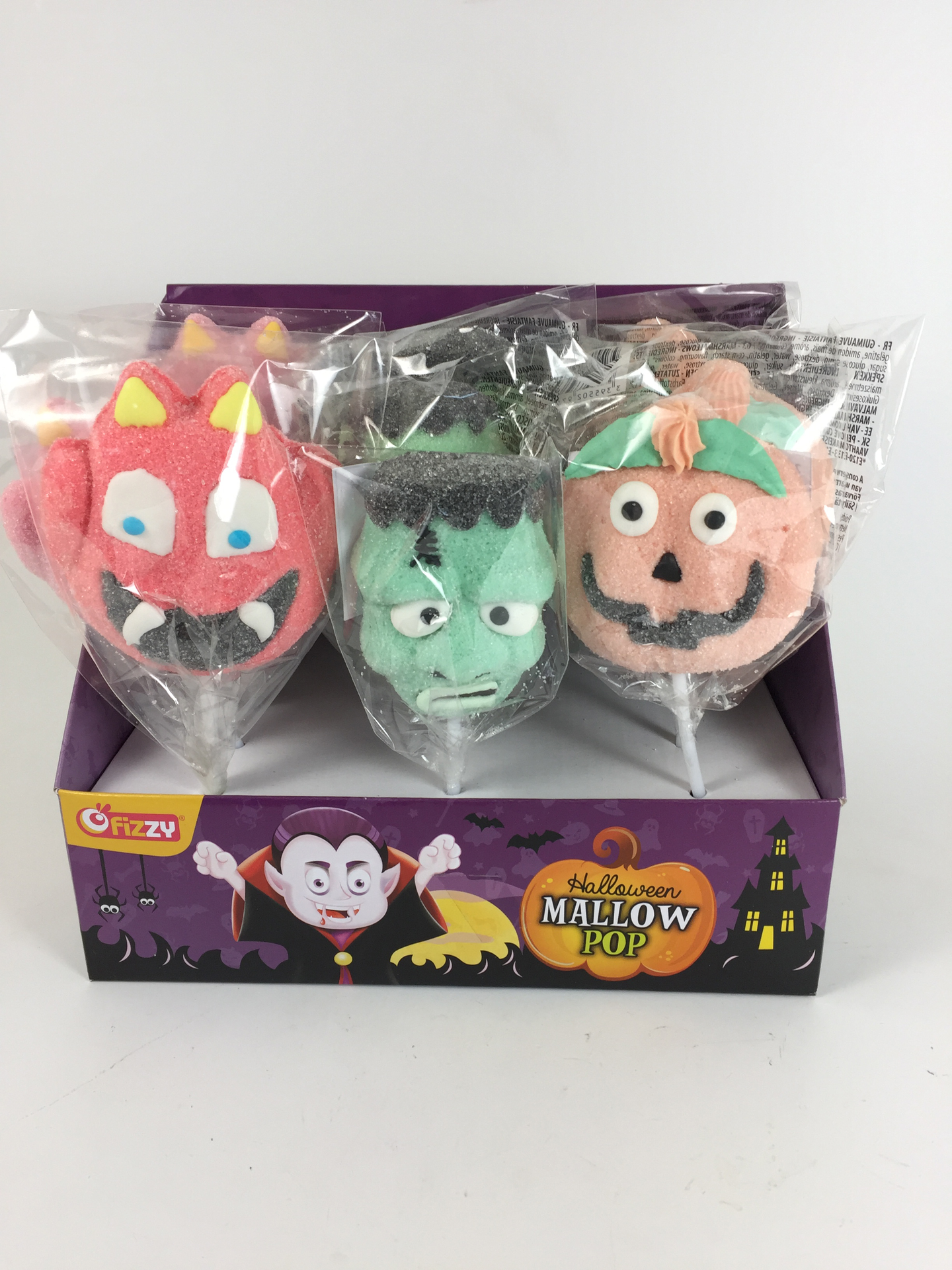 Fizzy 45g Halloween mallow pop | K-Ruoka Verkkokauppa