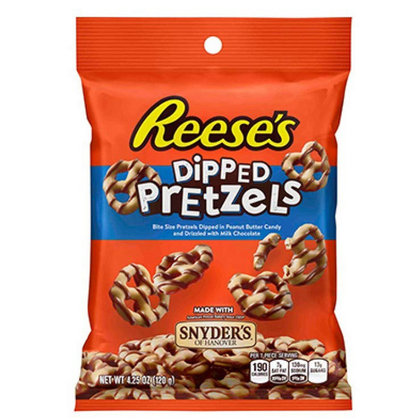 Reese's Dipped Pretzels 120g Pretzel´s suklaa kuorrutuksella | K-Ruoka ...