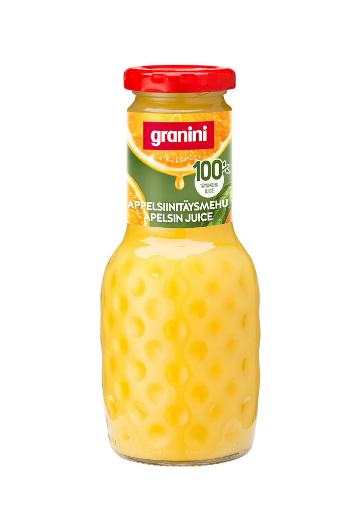 Granini 0,25l Appelsiinitäysmehu — HoReCa-tukku Kespro
