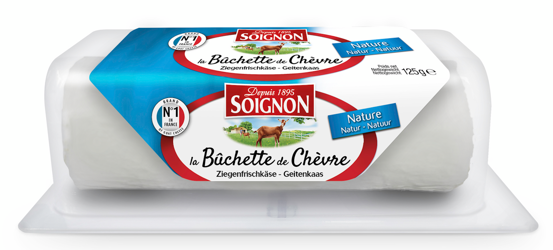 Soignon tuore vuohenjuusto 125g — HoReCa-tukku Kespro