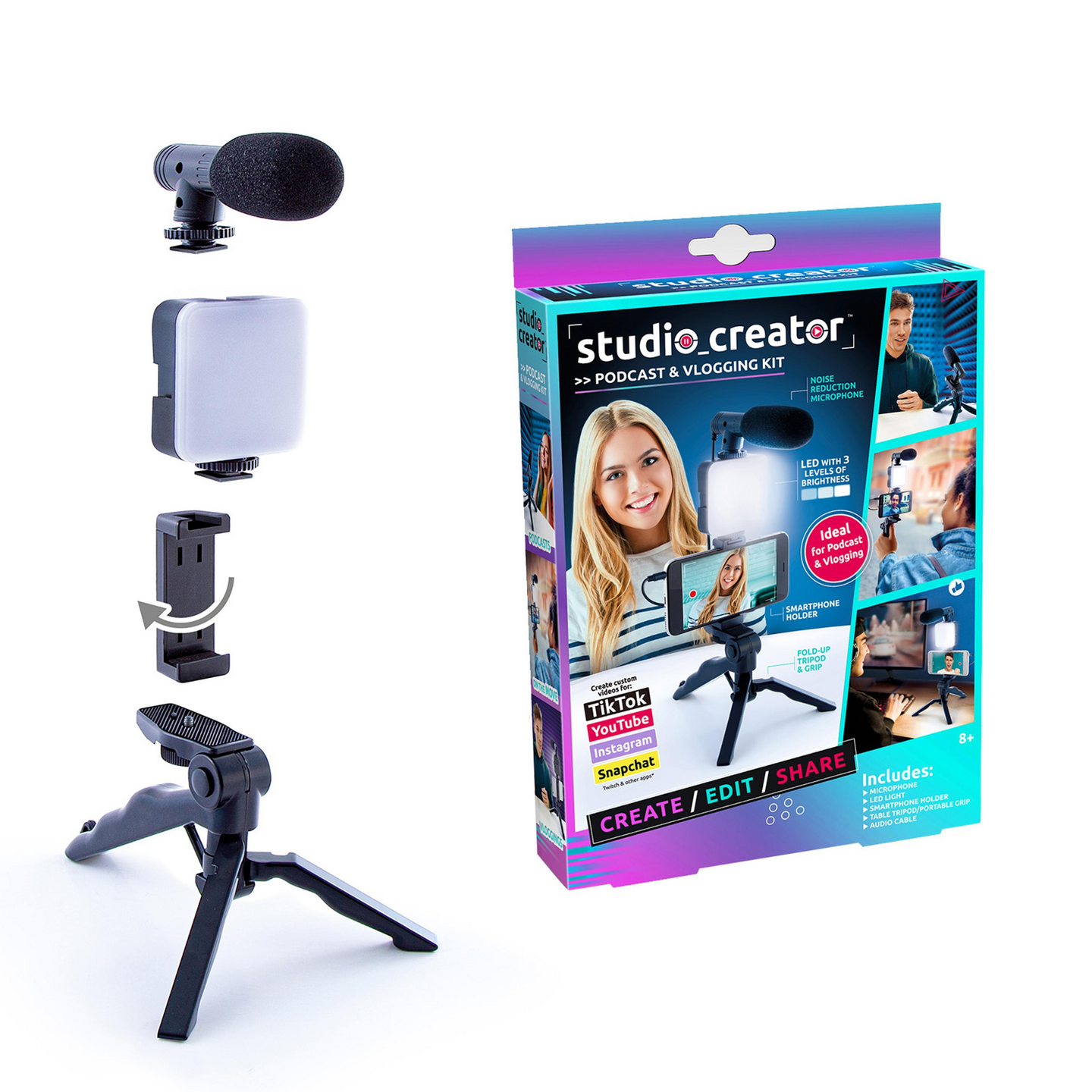 STUDIO CREATOR Vlogging Kit | K-Ruoka Verkkokauppa