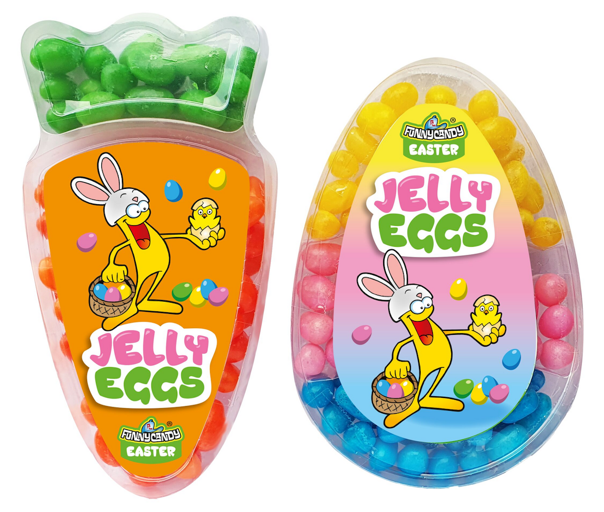 Funny Candy Jelly Eggs makeisrakeet 100g — HoReCa-tukku Kespro