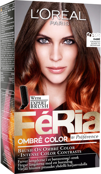 Loreal Paris Feria Ombre liukuväri Copper | K-Ruoka Verkkokauppa