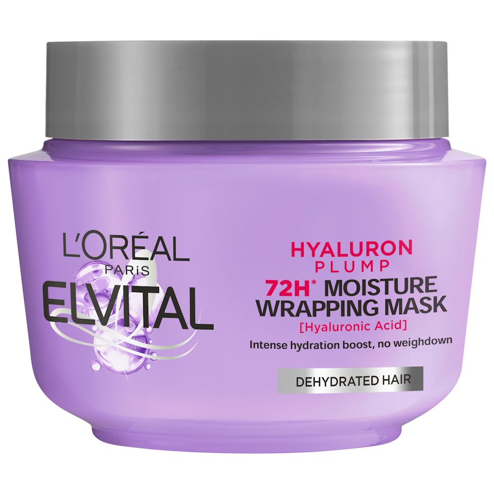 L'Oréal Paris Elvital hiusnaamio 300ml Hyaluron Plump kosteutta ...