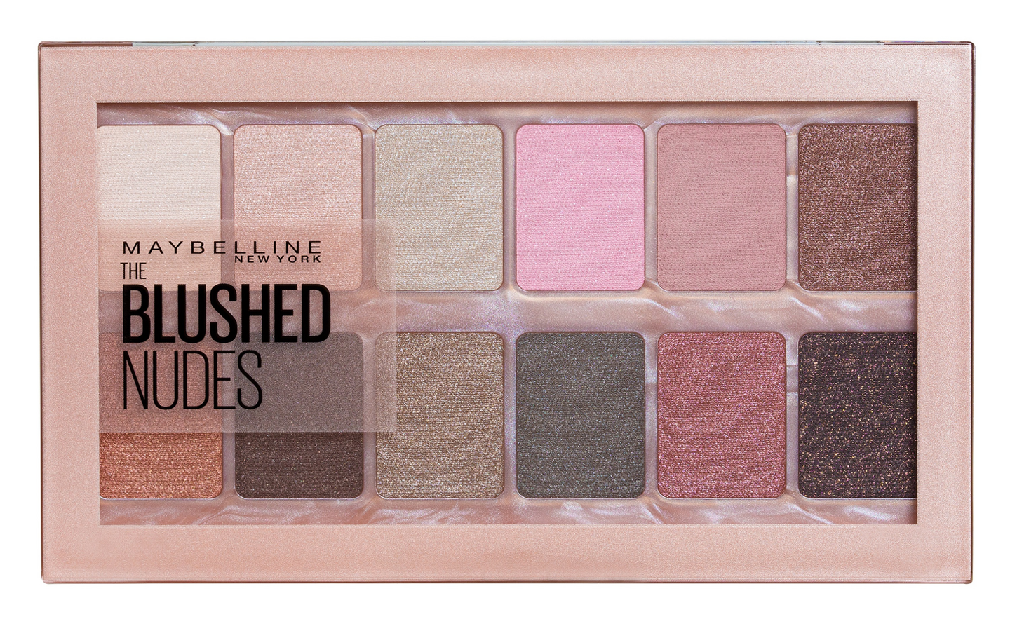Maybelline New York The Blushed Nudes luomväripaletti | K-Ruoka Verkkokauppa