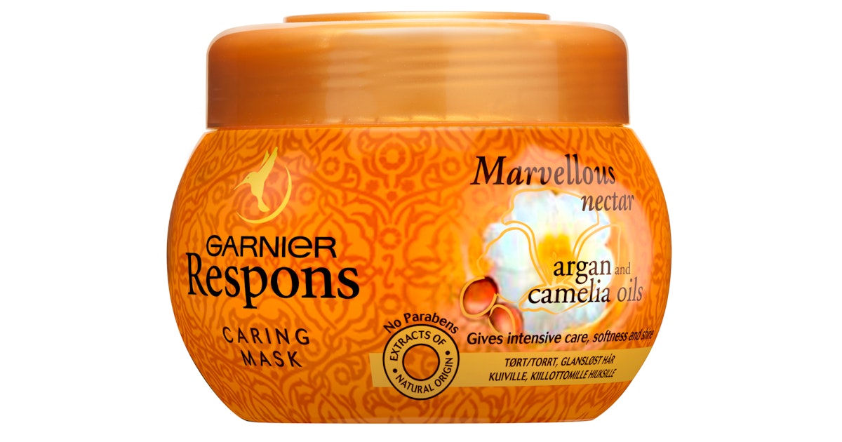 Garnier Respons Marvellous Nectar hiusnaamio 300ml | K-Ruoka Verkkokauppa Garnier Respons Marvellous Nectar hiusnaamio 300ml | K-Ruoka Verkkokauppa
