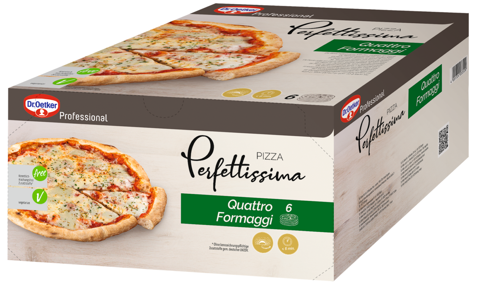 Dr. Oetker pizza perfettissima quattro formaggi 380g 6kpl pakaste ...