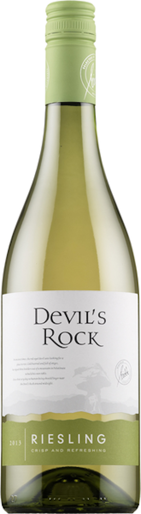 Devil´s Rock Riesling 75cl 12% — HoReCa-tukku Kespro